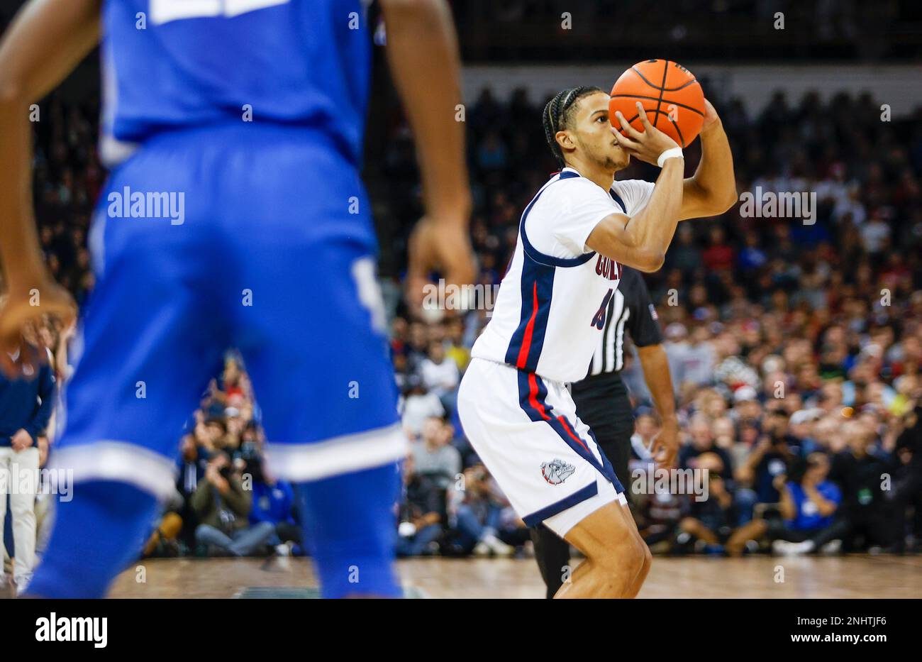 SPOKANE, WA - NOVEMBER 20: Gonzaga Bulldogs guard Rasir Bolton (45 ...