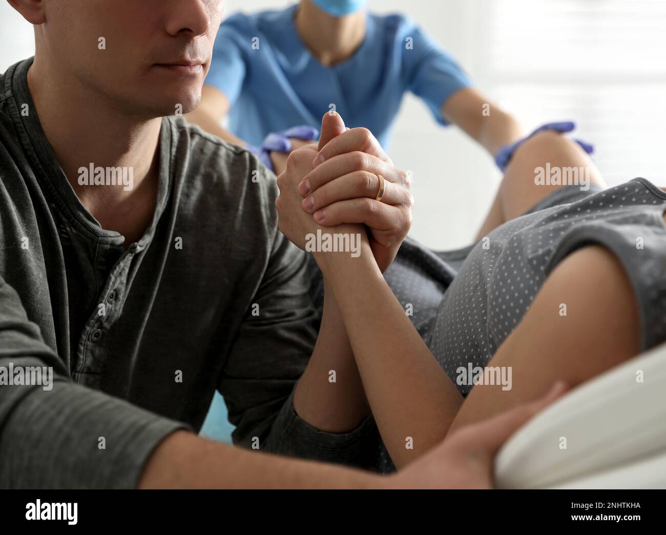 Giving birth man hi-res stock photography and images - Alamy