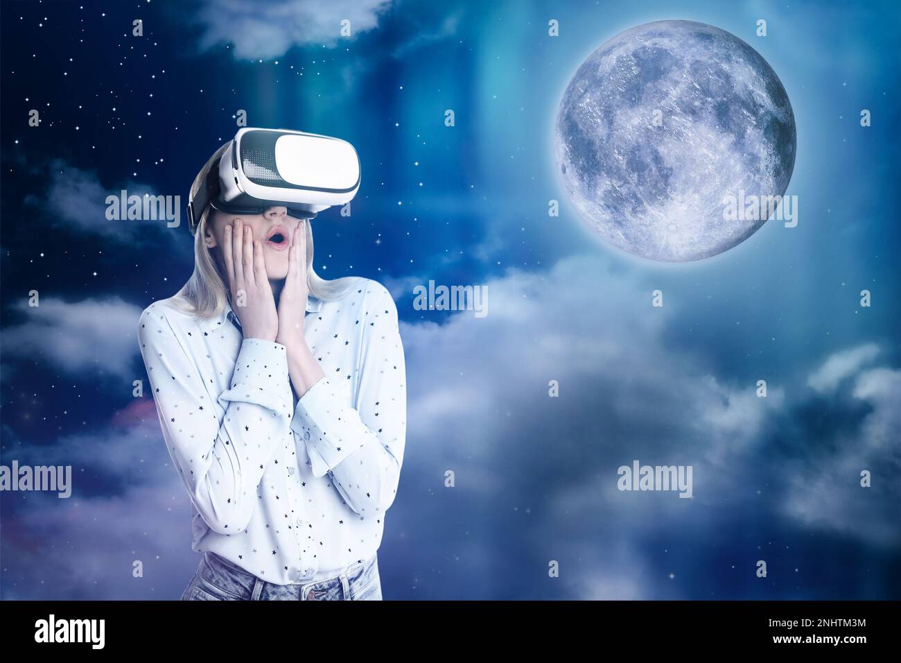 Simulated digital environment hi-res stock photography and images - Alamy