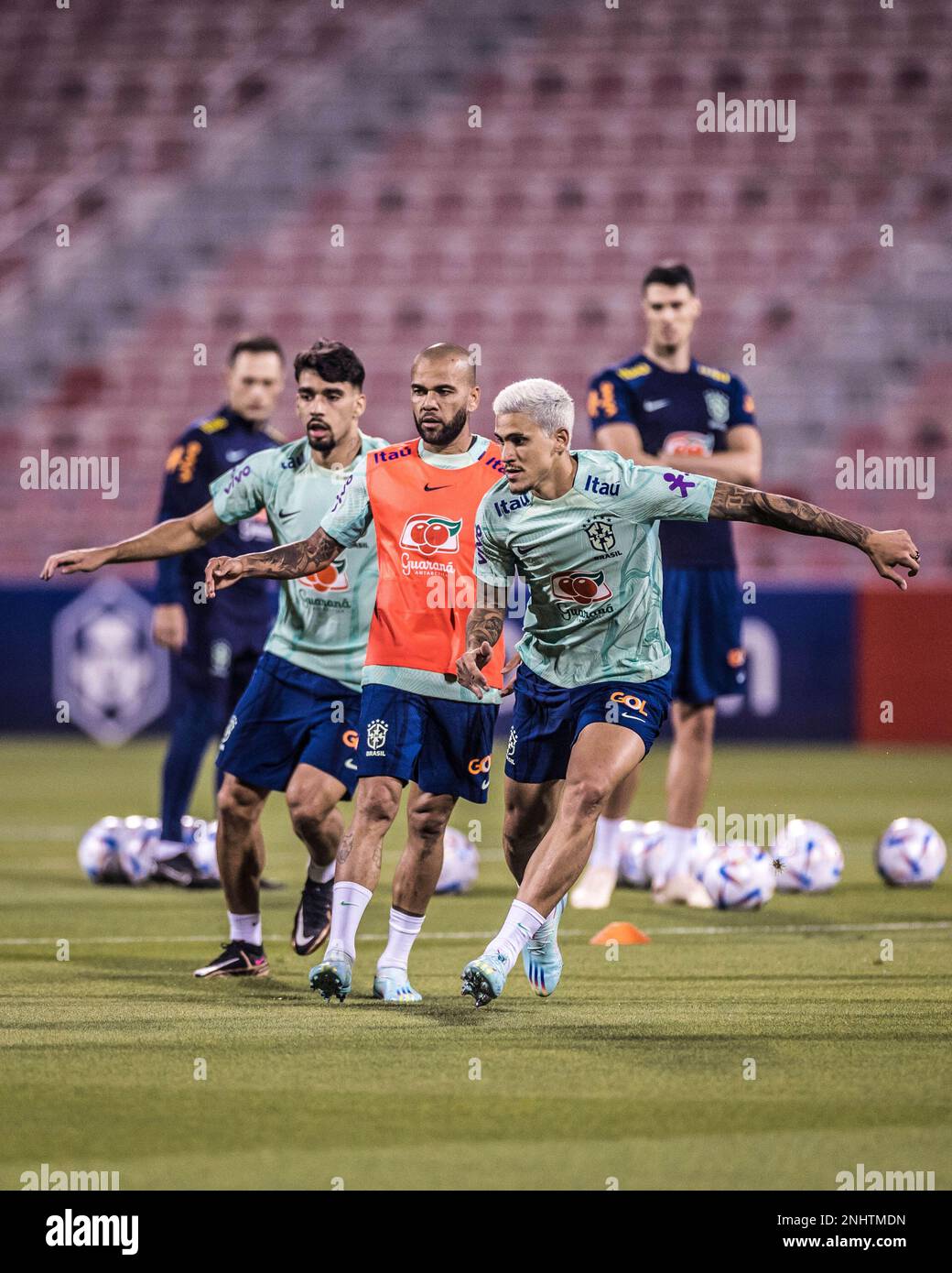 Qatar - 11/20/2022 - 2022 WORLD CUP, BRAZILIAN TEAM TRAINING - Pedro ...