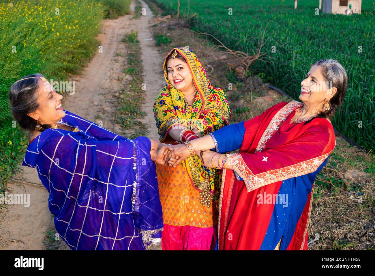 Baisakhi dance hi-res stock photography and images - Alamy