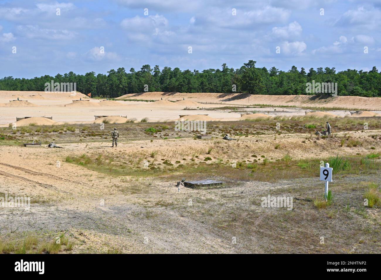 The 108th SFS (Security Forces Squadron) are on the Fort Dix Range ...