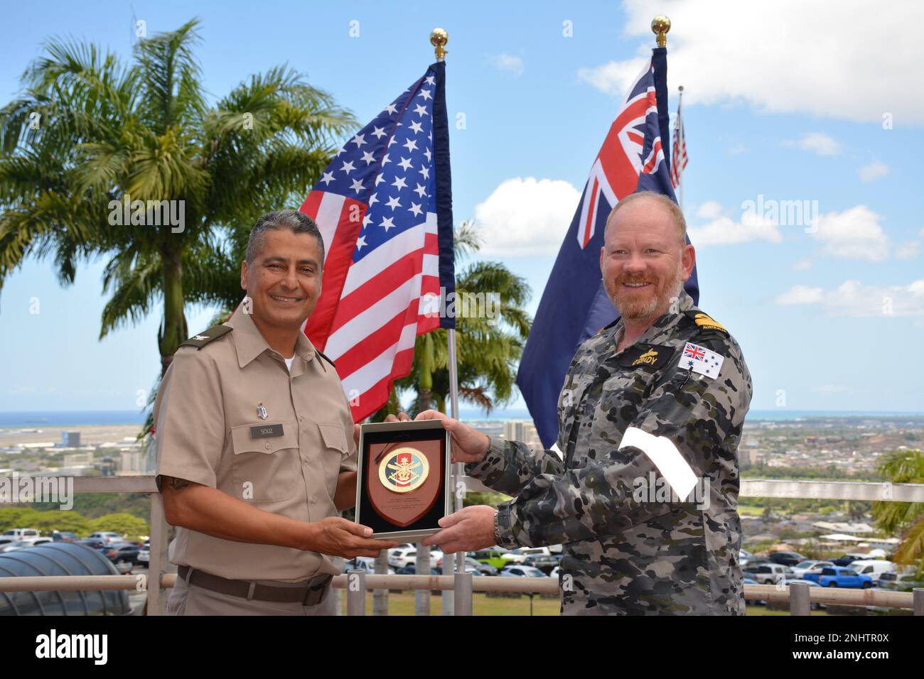 (pictured right) Combined Force Maritime Component Commander Royal ...