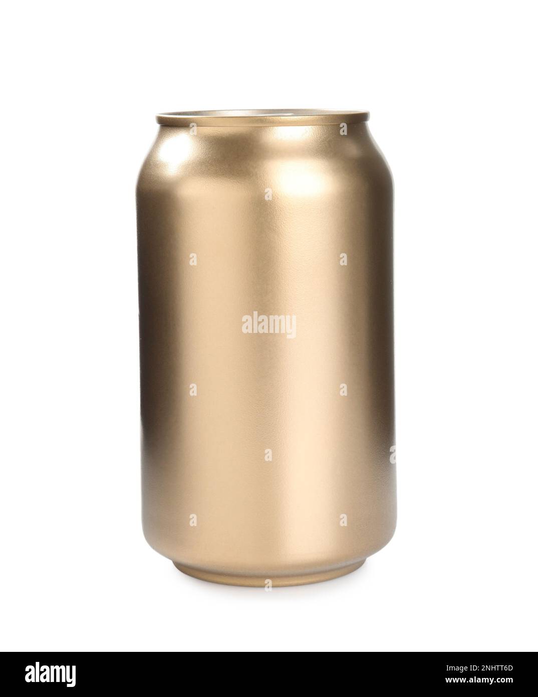 Aluminium can of beverage isolated on white Stock Photo - Alamy