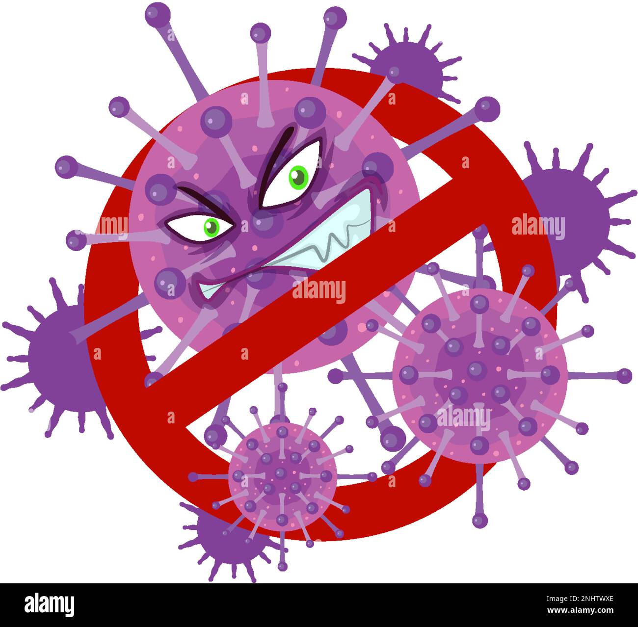 Border design bacteria Stock Vector Images - Alamy