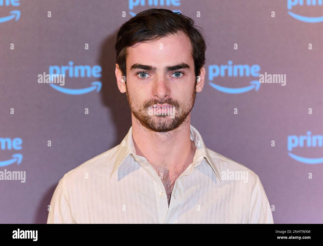 Berlin, Germany. 21st Feb, 2023. Actor Aaron Hilmer is coming to the ...