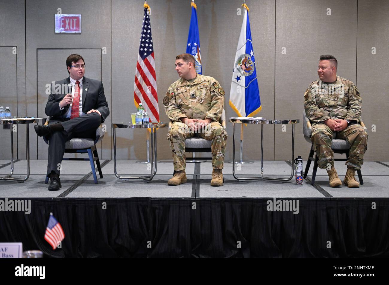 West Virginia University professor Alexander Burns speaks during the ...