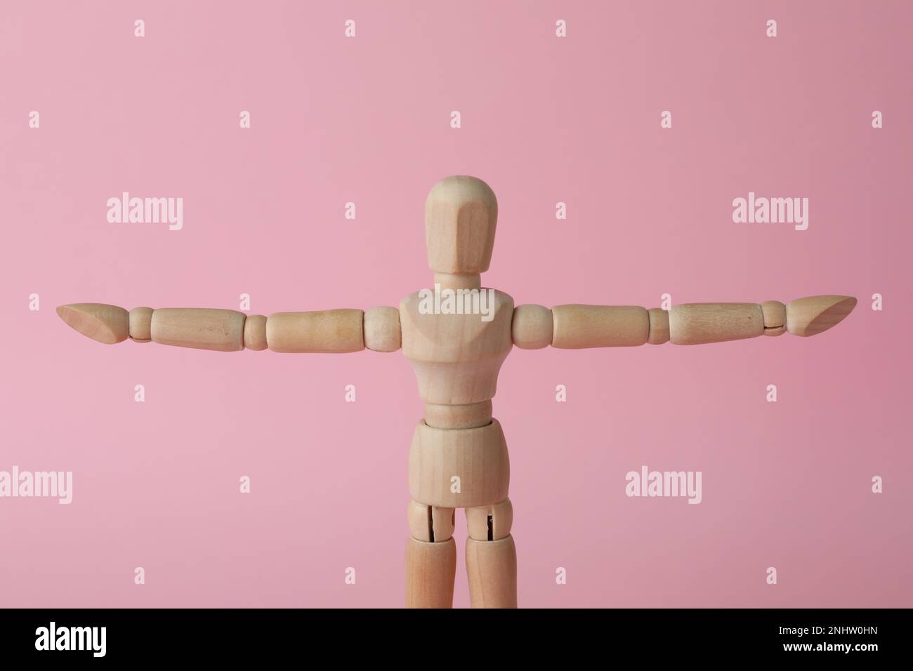 Wooden human model hi-res stock photography and images - Alamy