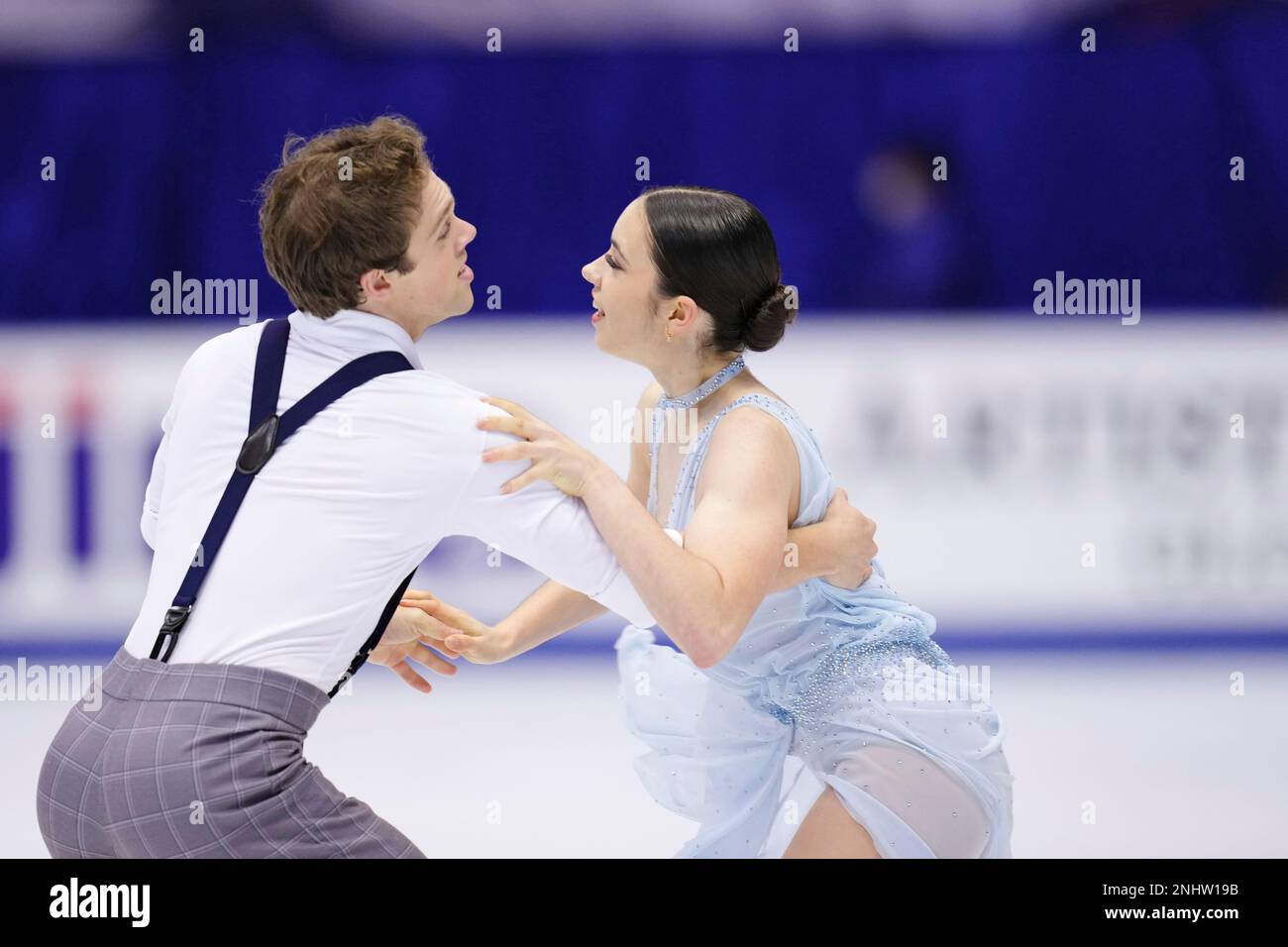 Caroline GREEN and Michael PARSONS of the U.S.A. perform during Ice ...