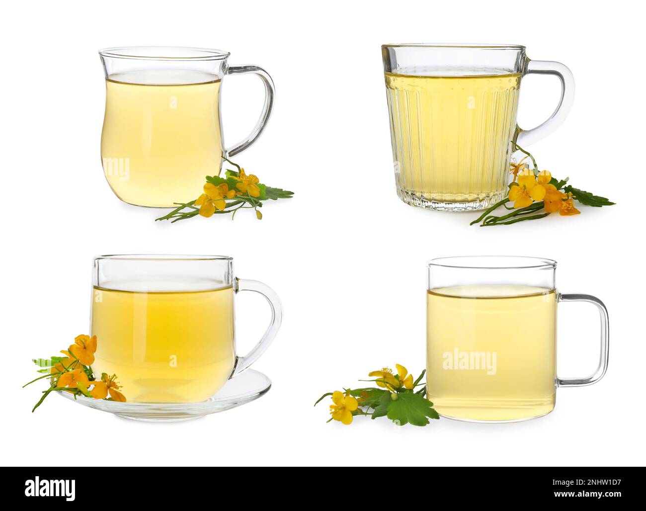 Summer tea cups on Cut Out Stock Images & Pictures - Alamy