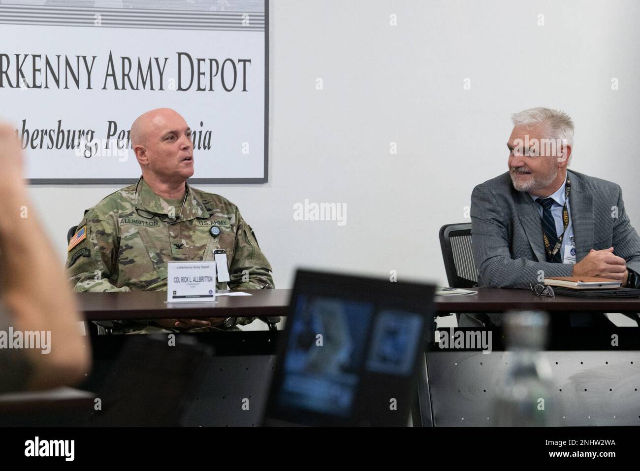 220802-A-FV109-0008 CHAMBERSBURG, Pa. Col. Ricky L. Allbritton ...