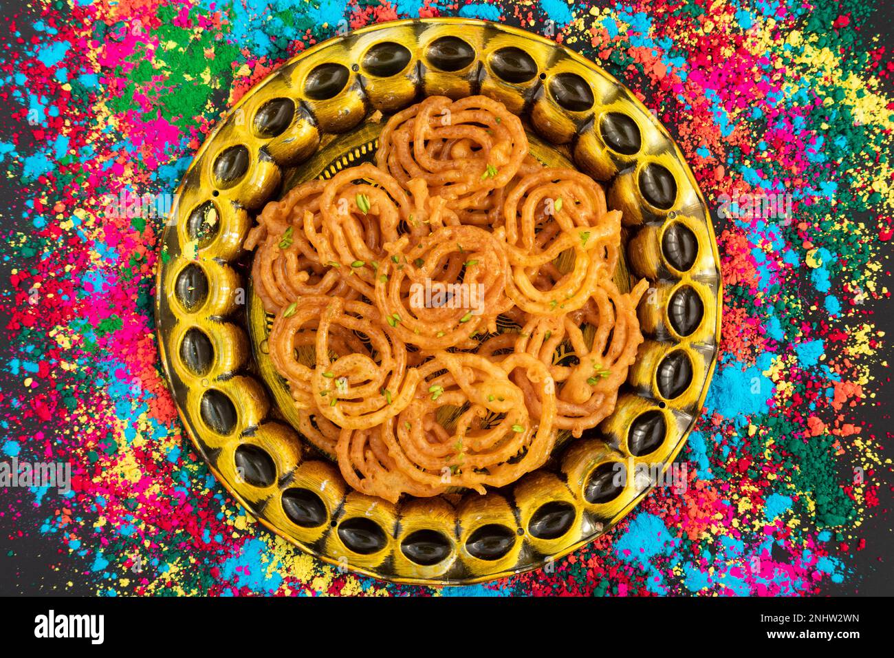 Jalebi Also Called Jilapi, Jilebi, Jilipi, Zulbia, Jerry, Zalebi ...