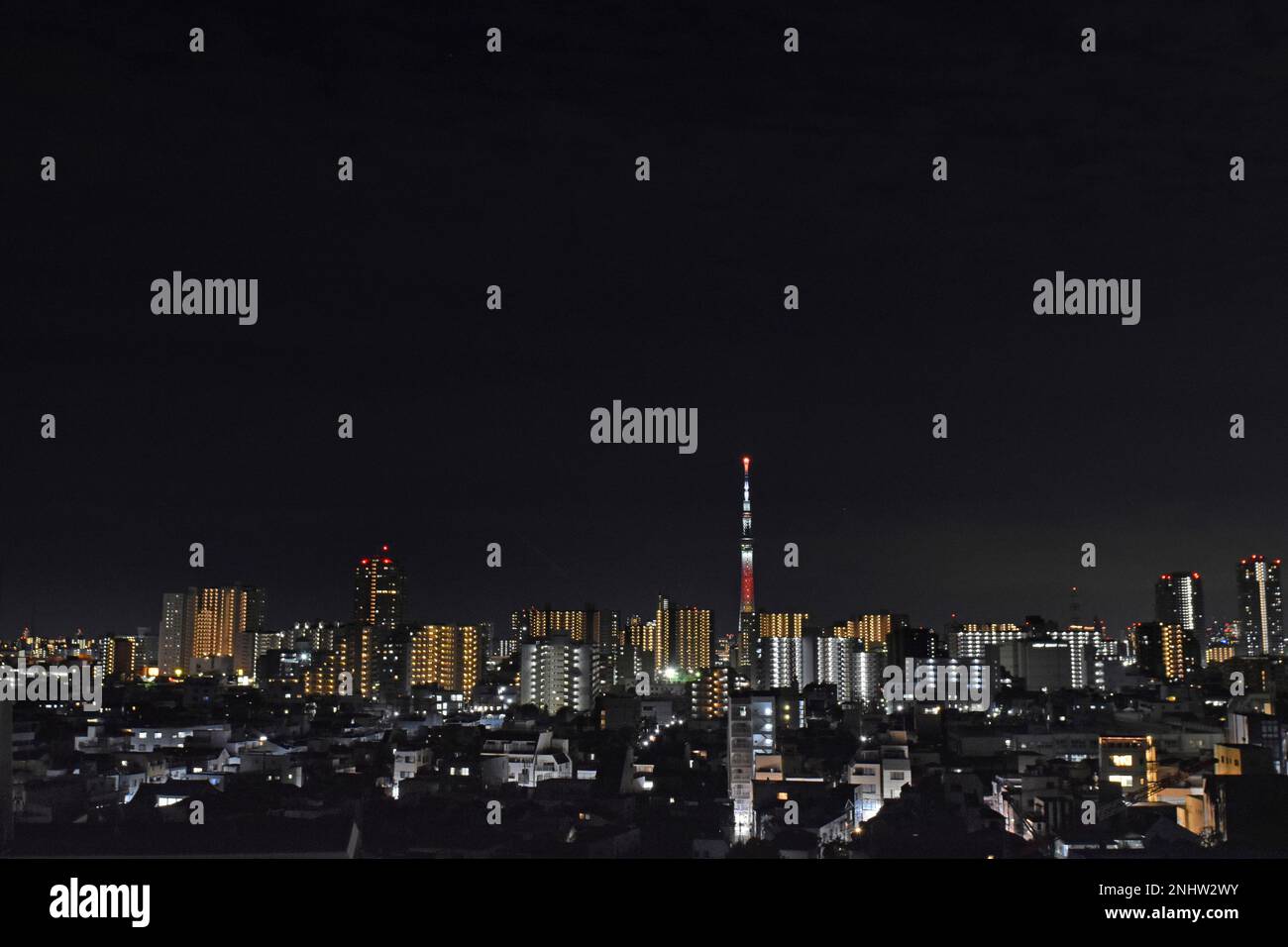 Tokyo SKY TREE is illuminated in Tokyo on Nov. 17, 2022. ( The Yomiuri ...