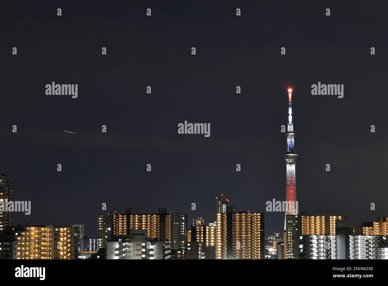 Tokyo SKY TREE is illuminated in Tokyo on Nov. 17, 2022. ( The Yomiuri ...
