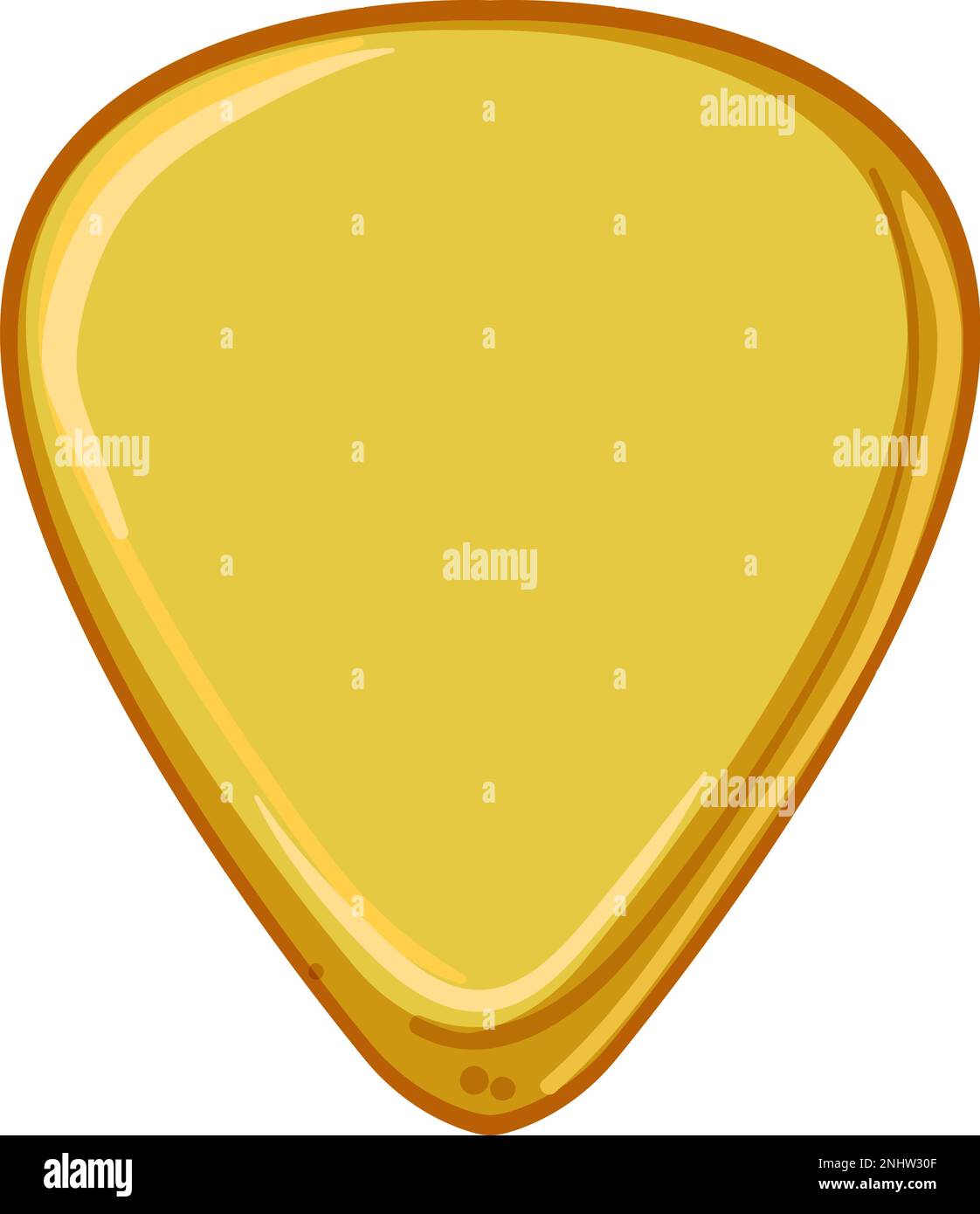 acoustic guitar pick cartoon vector illustration sign Stock Vector ...