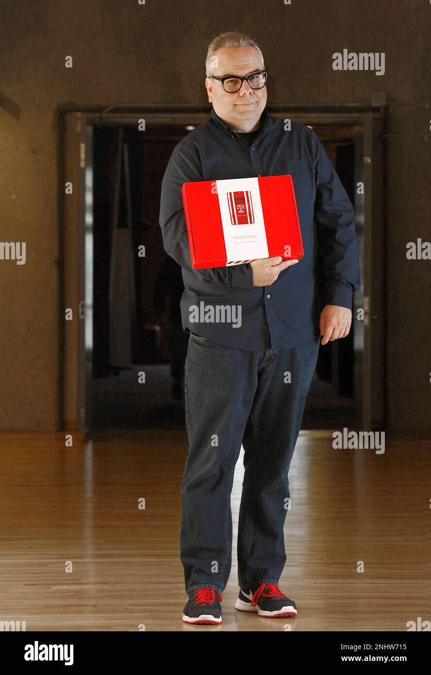 Adobe vice president for creativity Mark Randall runs the Kickbox ...