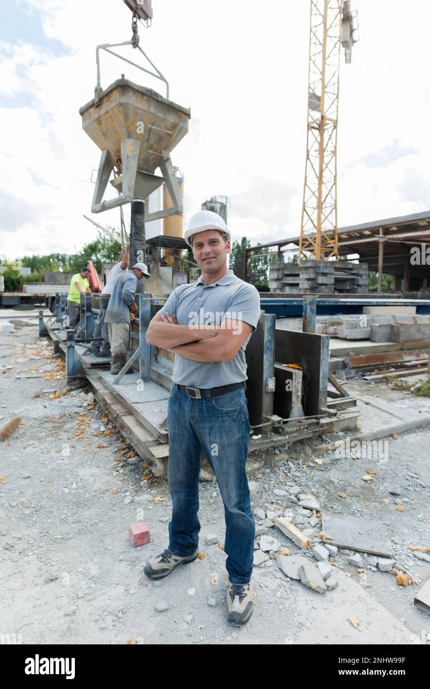 Business people outside refinery hi-res stock photography and images ...