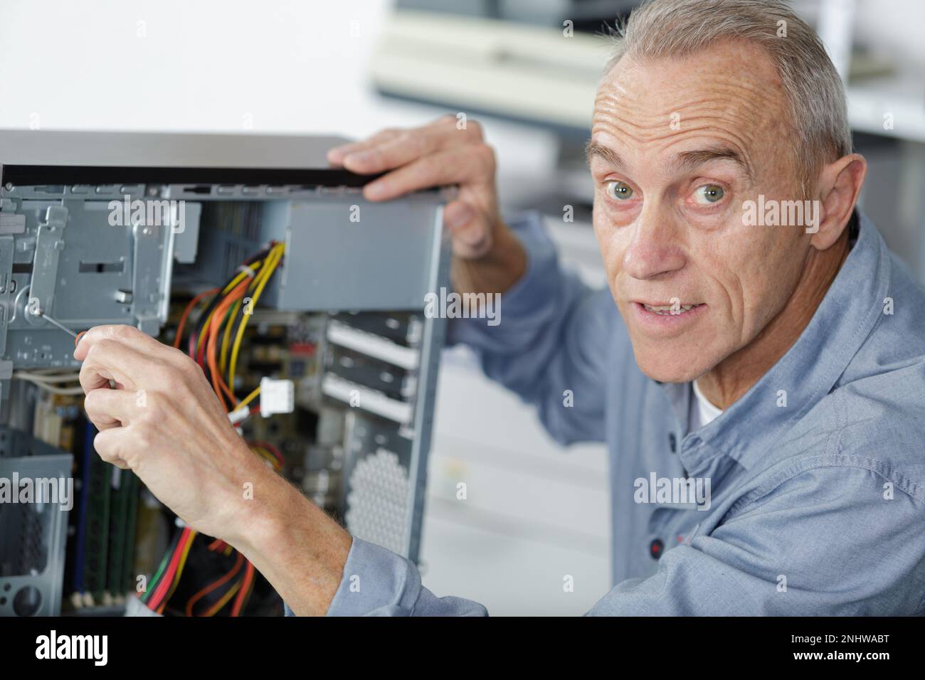 60s desktop hi-res stock photography and images - Alamy
