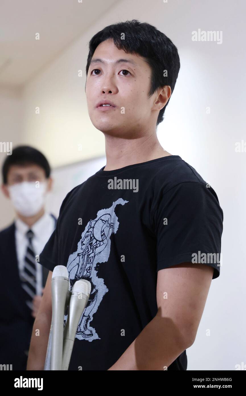 Japanese journalist Toru Kubota, who was detained by the security authorities in July this year ...