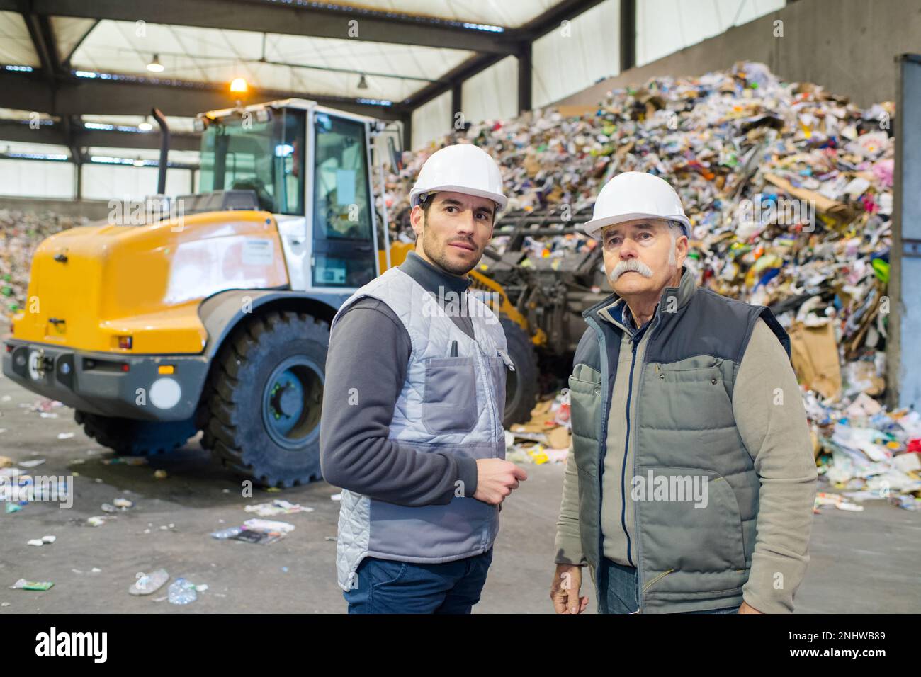 portrait of a recycling team Stock Photo - Alamy