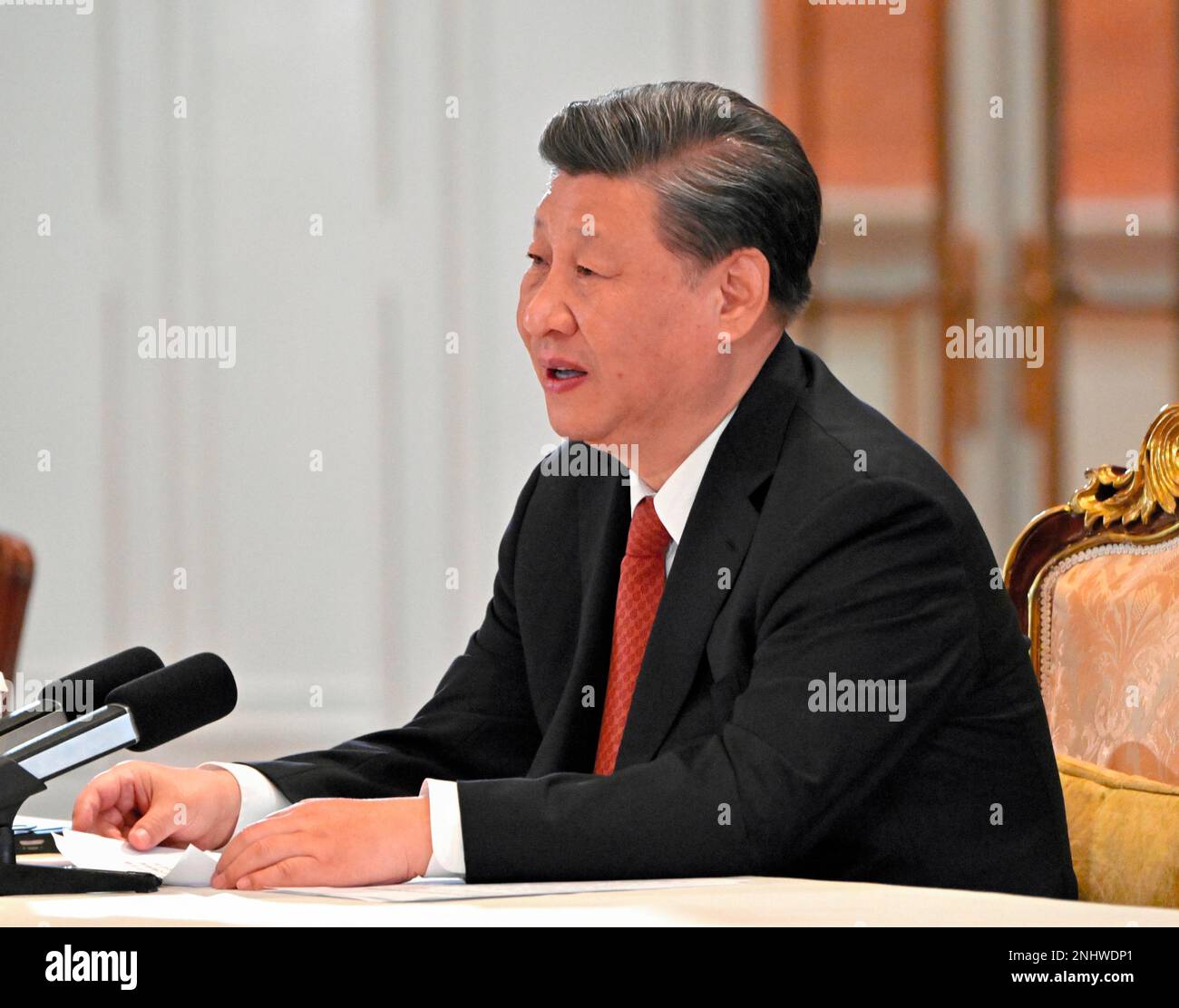 Chinas President Xi Jinping Holds A Meeting With Japans Prime