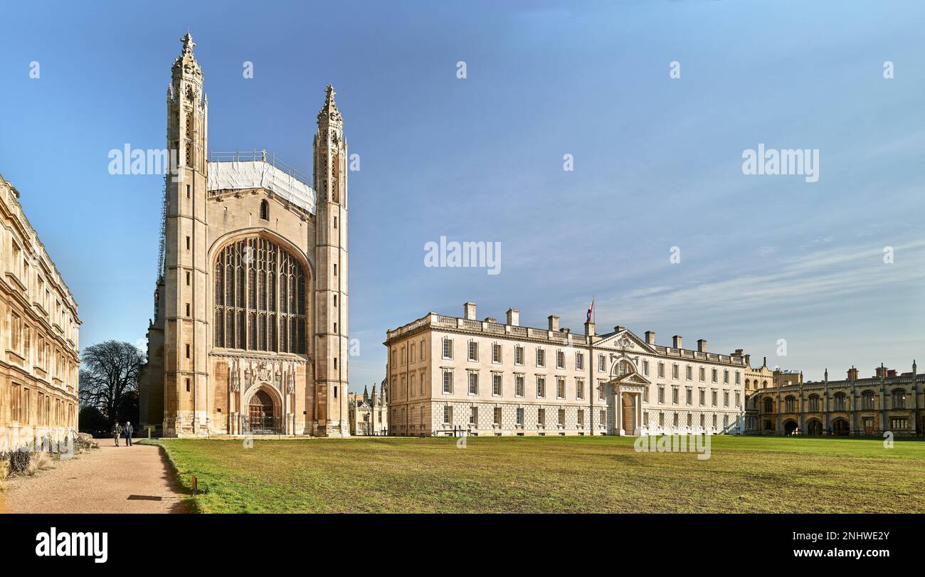 The west end of the chapel founded by Henry VI at King's college ...