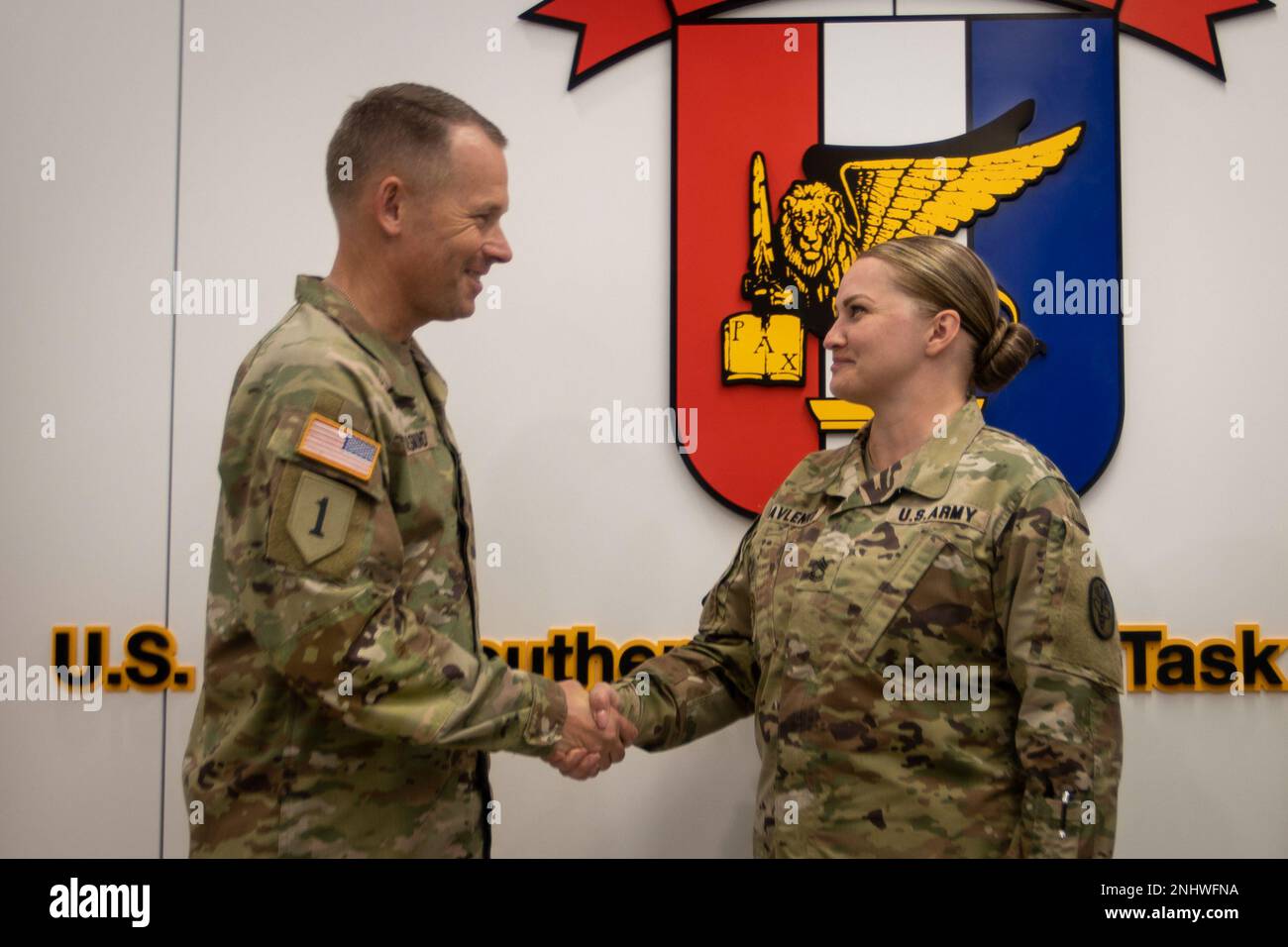 U.S. Army Southern European Task Force, Africa Commanding General Maj. Gen. Todd R. Wasmund ...