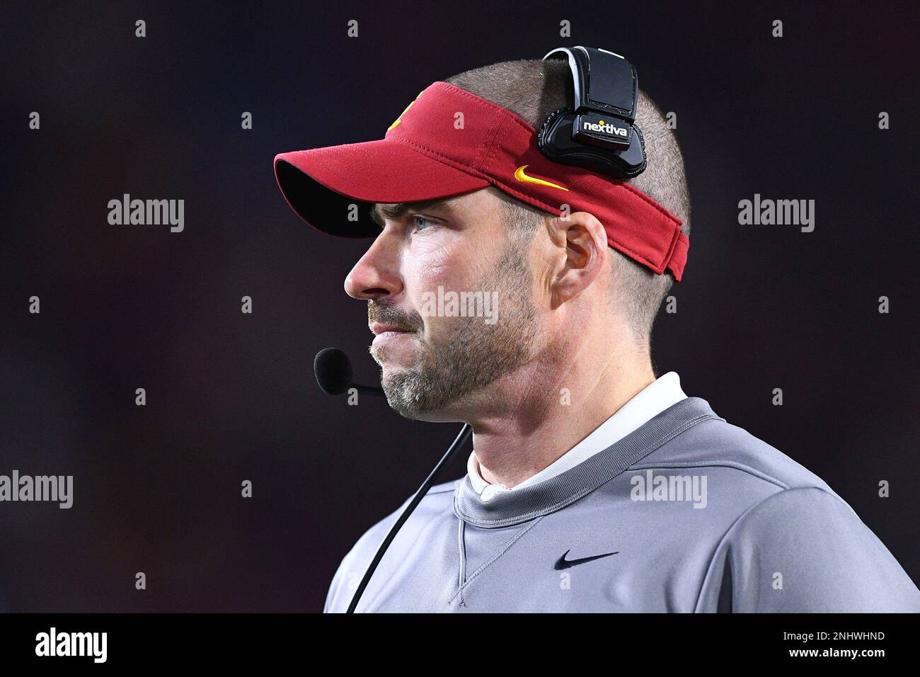 LOS ANGELES, CA - NOVEMBER 11: USC Trojans defensive coordinator Alex ...