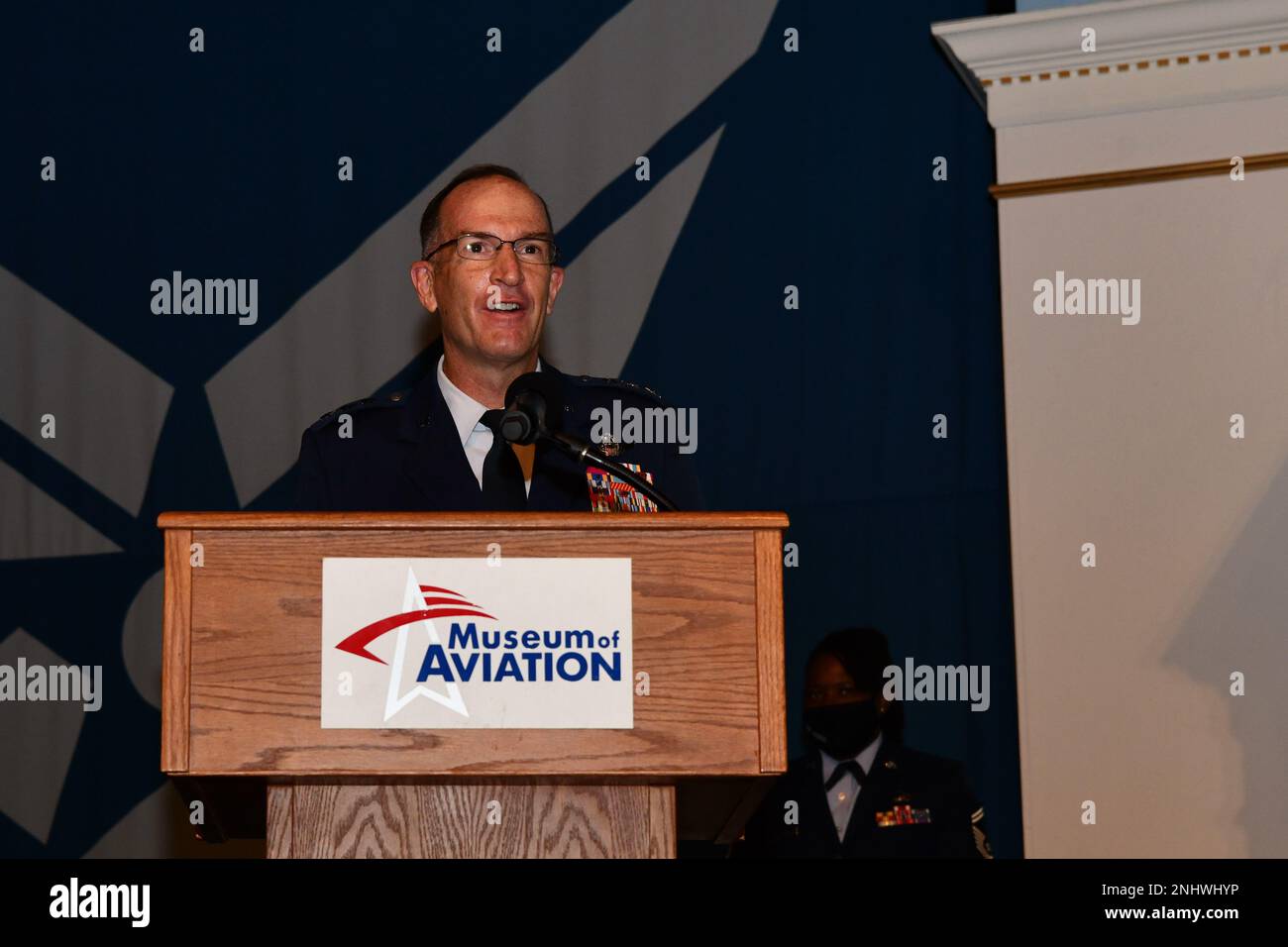 Was promoted to lieutenant general during the ceremony hi-res stock ...