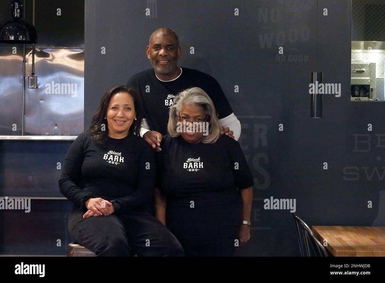 Co-owners Monetta White (left) with her husband chef David Lawrence ...