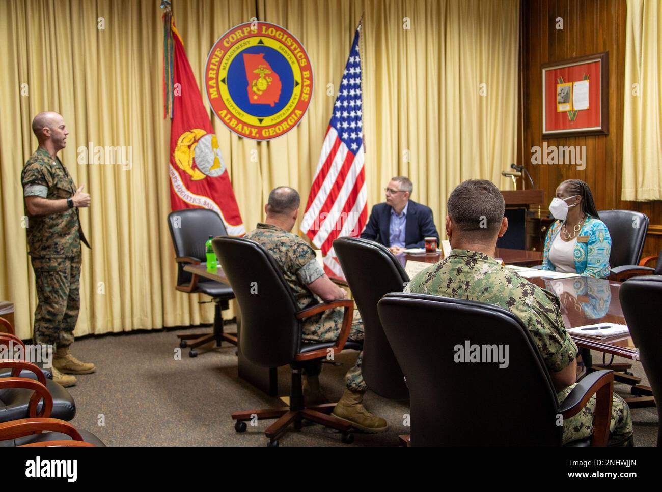Mark Libell, chief of staff, and Brenda Williams, Southwest Georgia ...