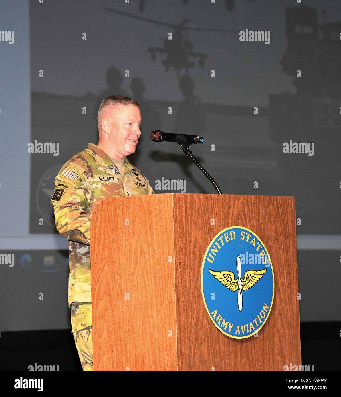 Maj. Gen. Michael C. McCurry, commander, U.S. Army Aviation Center of ...