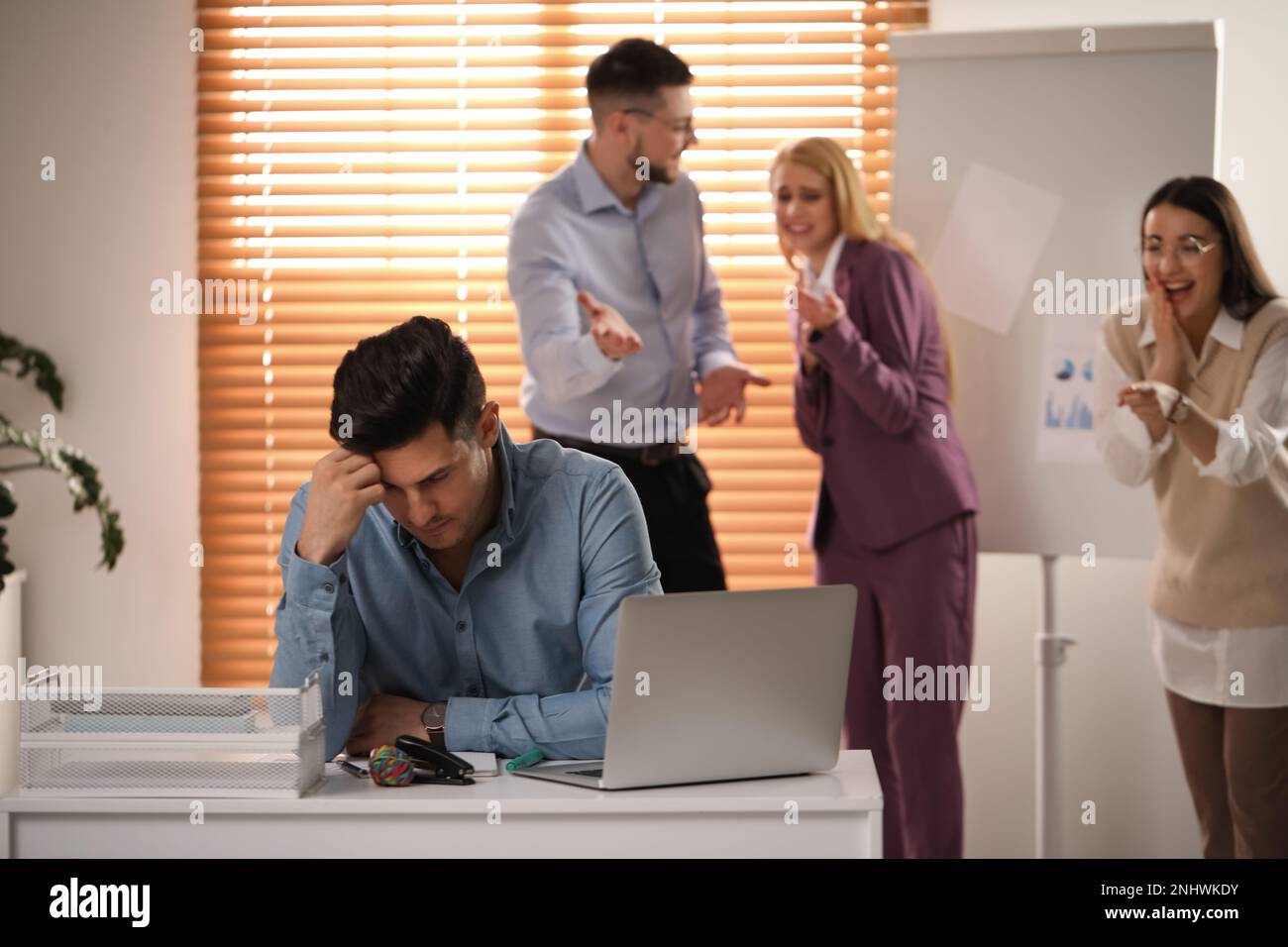 Bullying in the workplace hi-res stock photography and images - Alamy
