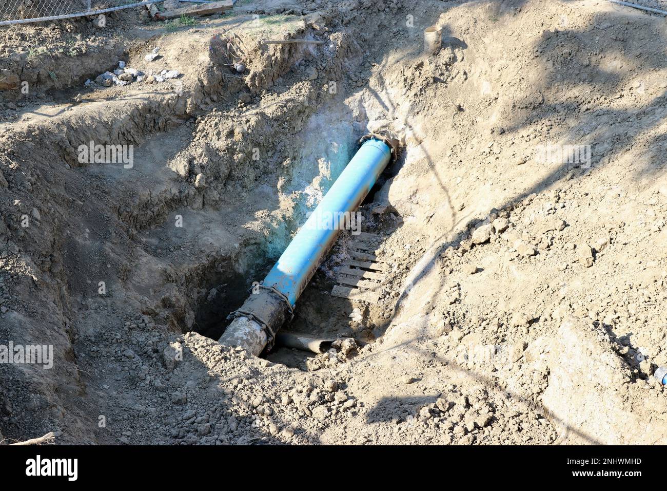 On Saturday, July 23, a 14-inch PVC water main along Franklin Blvd ...