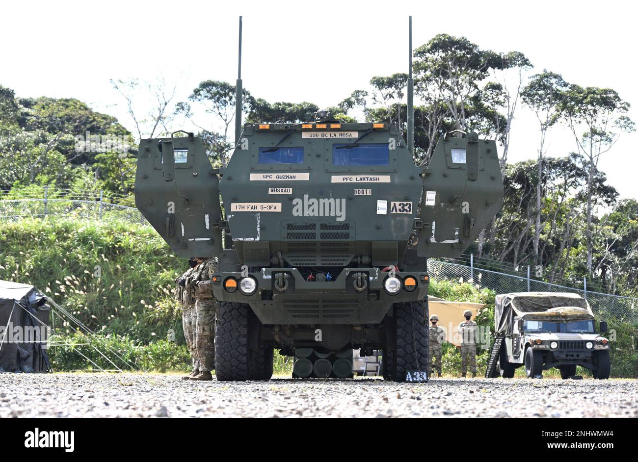 U.S. Army opens the M142 High Mobility Artillery Rocket System, HIMARS ...
