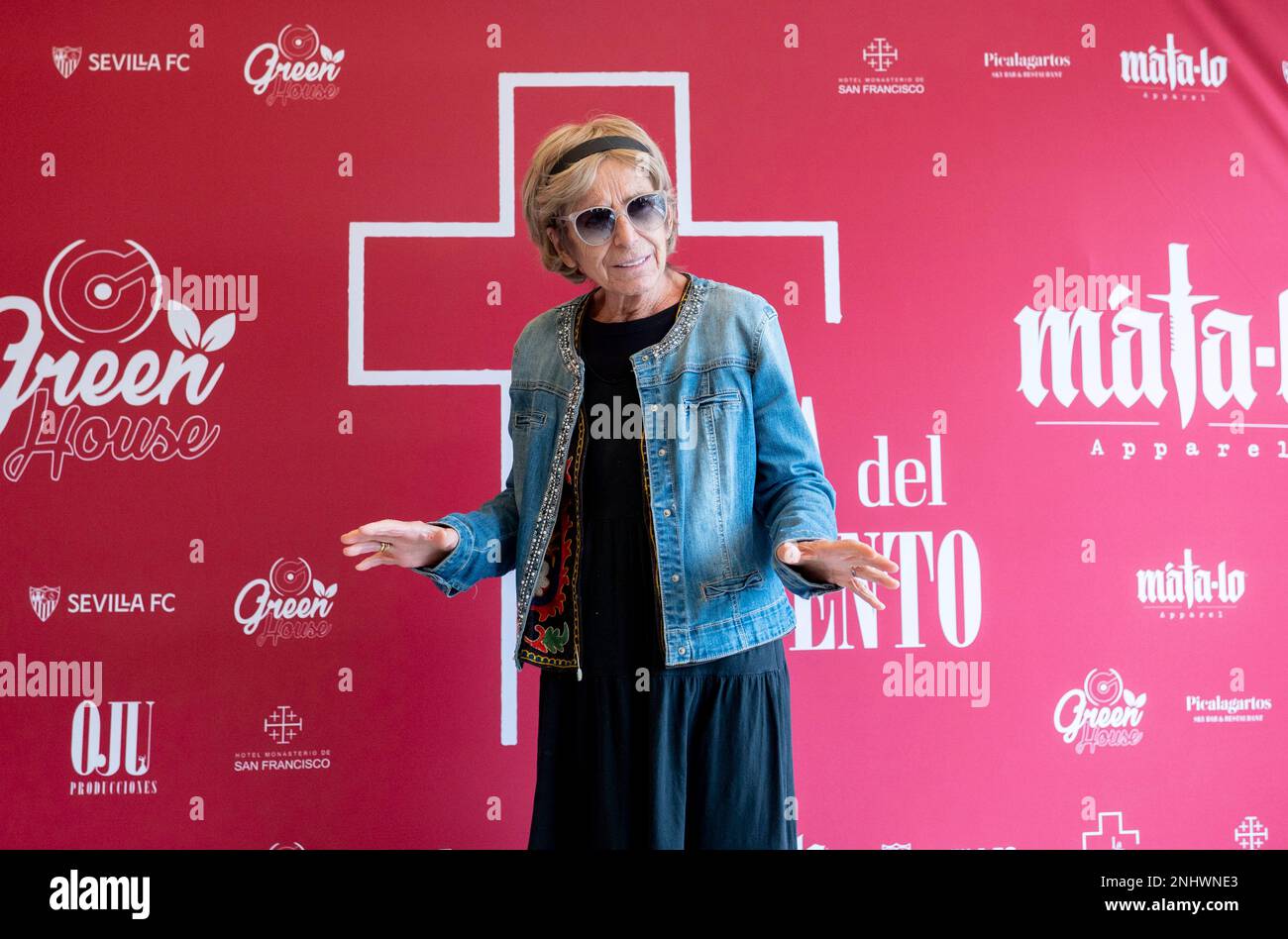 Actress Maria Alfonsa Rosso poses at the photocall prior to the press ...