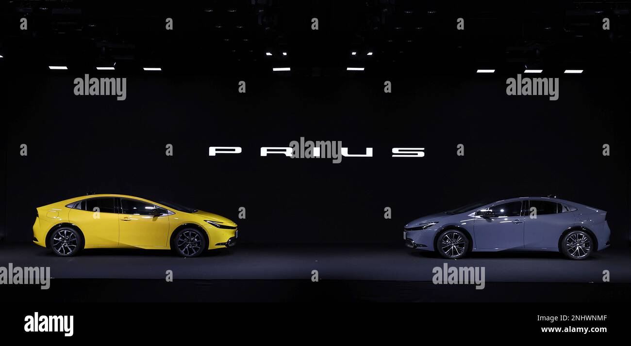 Toyota Motor Corp. unveils the new 5th generation Prius for the first ...