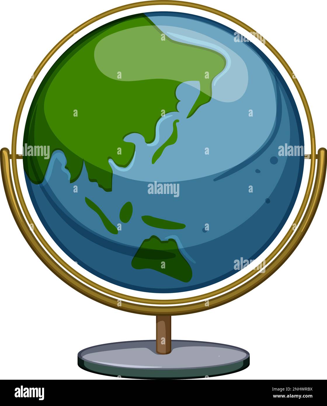 planet globe cartoon vector illustration sign color Stock Vector Image ...