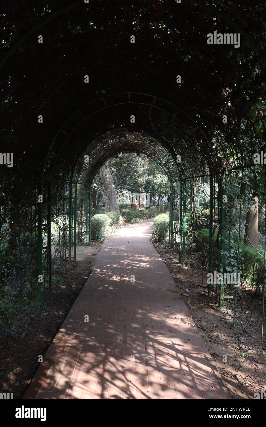 Garden tunnel hi-res stock photography and images - Alamy