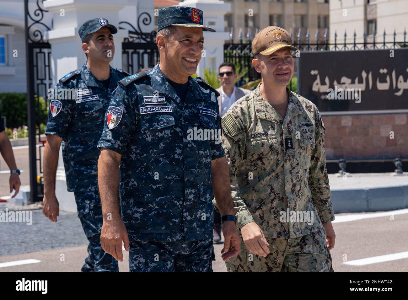 220803-A-YK067-2363 ALEXANDRIA, Egypt (Aug. 3, 2022) Vice Adm. Brad ...