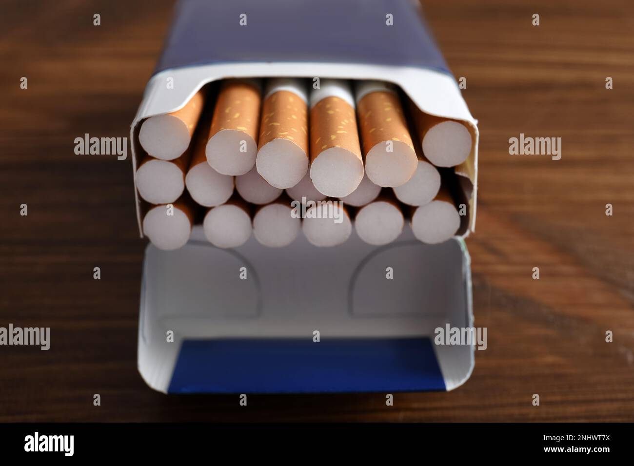 Cigarette pack on table hi-res stock photography and images - Alamy