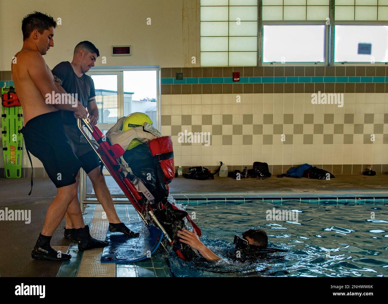 NAVAL STATION ROTA, Spain (Aug. 03, 2022)- Sailors work together to ...