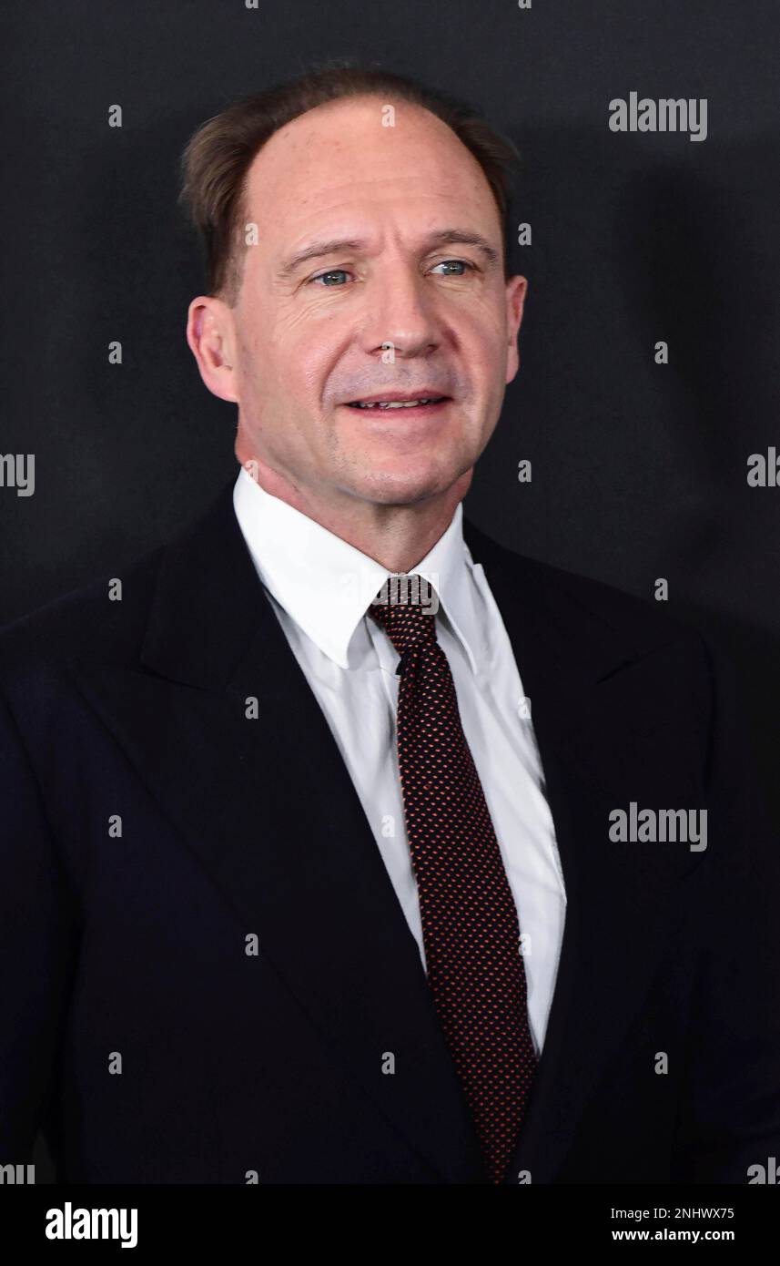 Photo by: Patricia Schlein/STAR MAX/IPx 2022 11/14/22 Ralph Fiennes at ...
