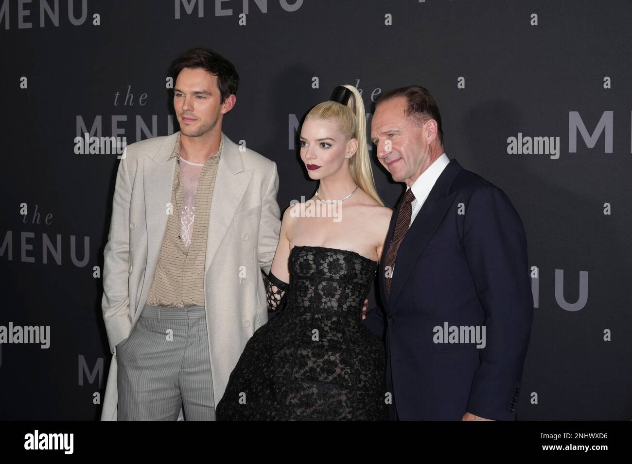 Photo by: John Nacion/STAR MAX/IPx 2022 11/14/22 Nicholas Hoult, Anya ...