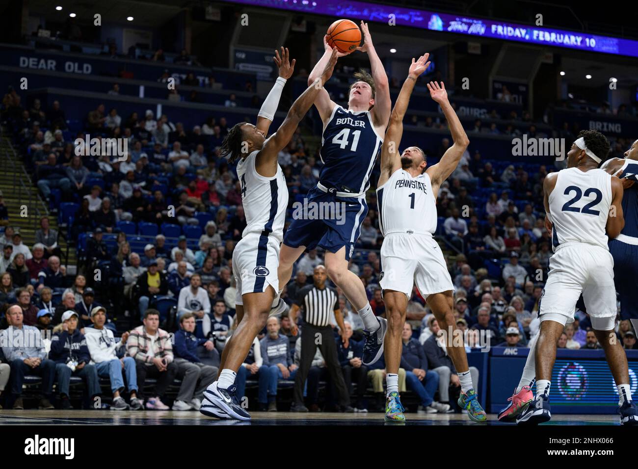 UNIVERSITY PARK, PA - NOVEMBER 14: Butler Bulldogs guard Simas Lukosius ...