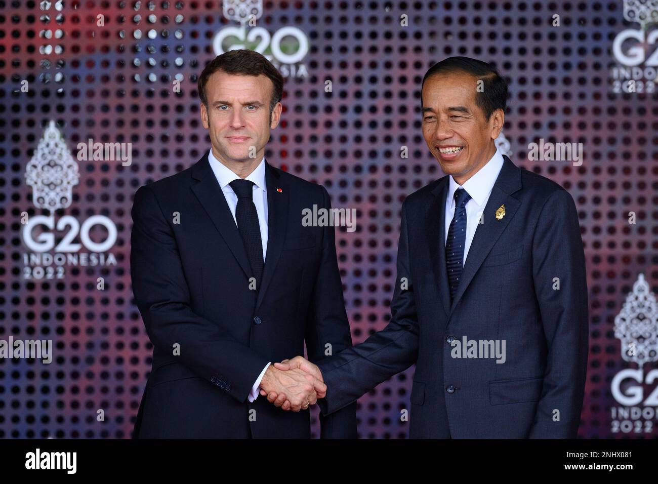 French President Emmanuel Macron of Fran, Tuesday, Nov. 15, 2022 ,in ...