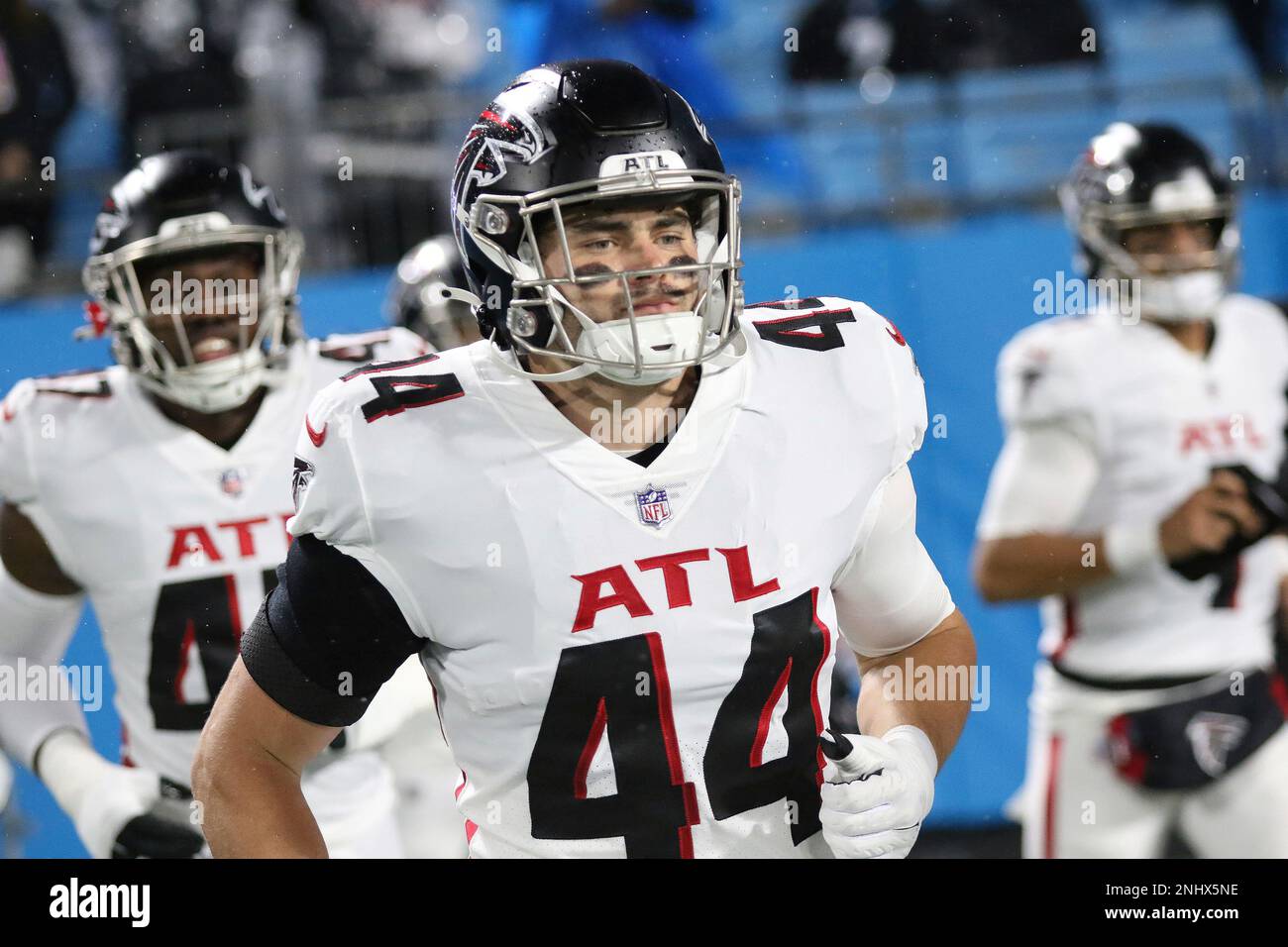 CHARLOTTE, NC - NOVEMBER 10: Atlanta Falcons linebacker Troy Andersen ...