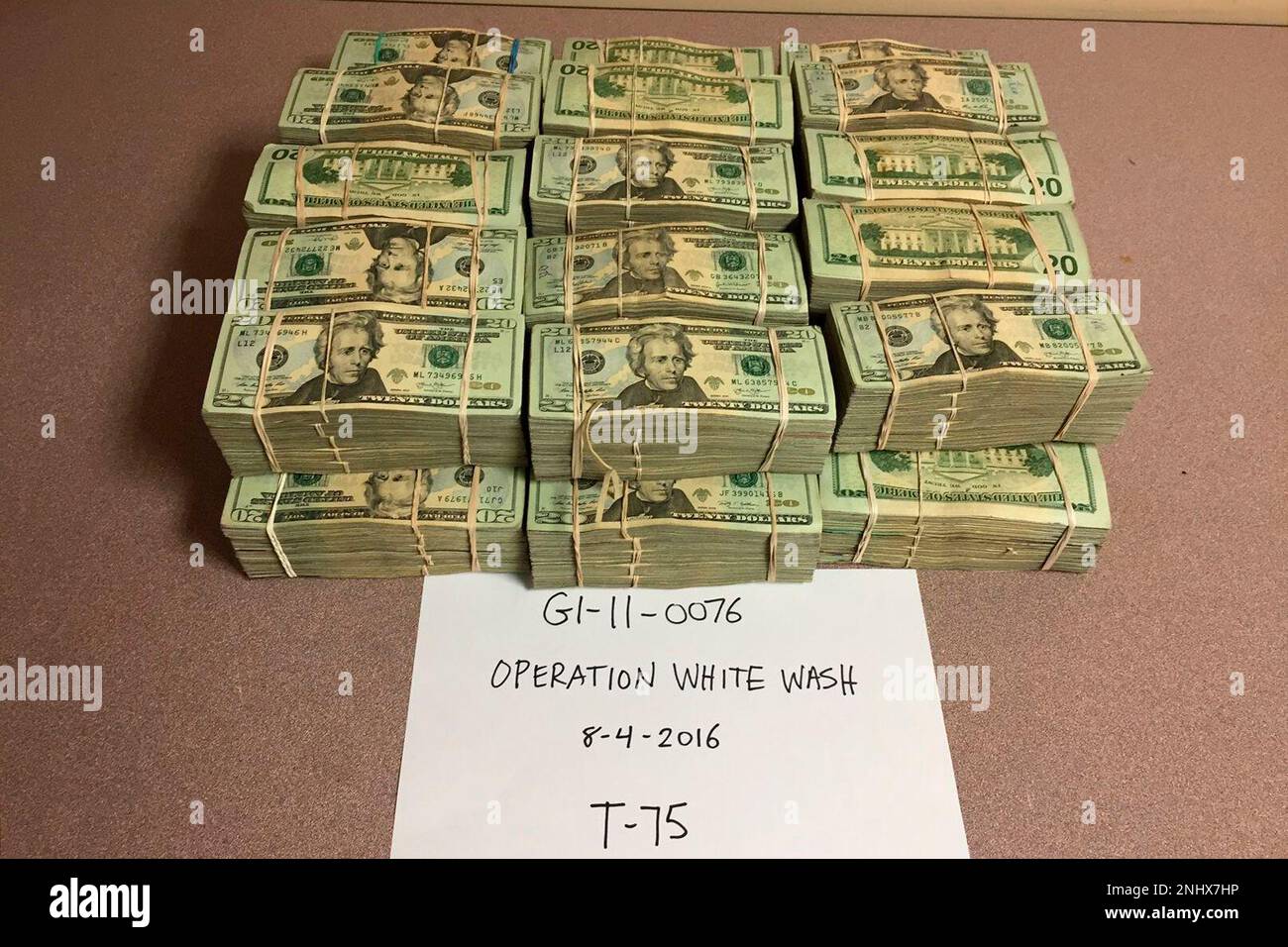 This photo provided by the U.S. Drug Enforcement Administration shows U ...