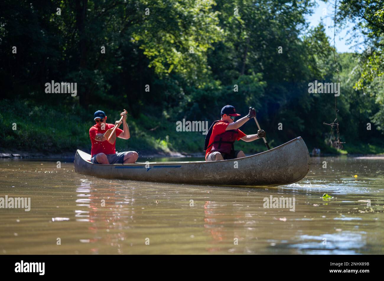 Jon Moentmann, 618th Air Communications Squadron project manager, and ...