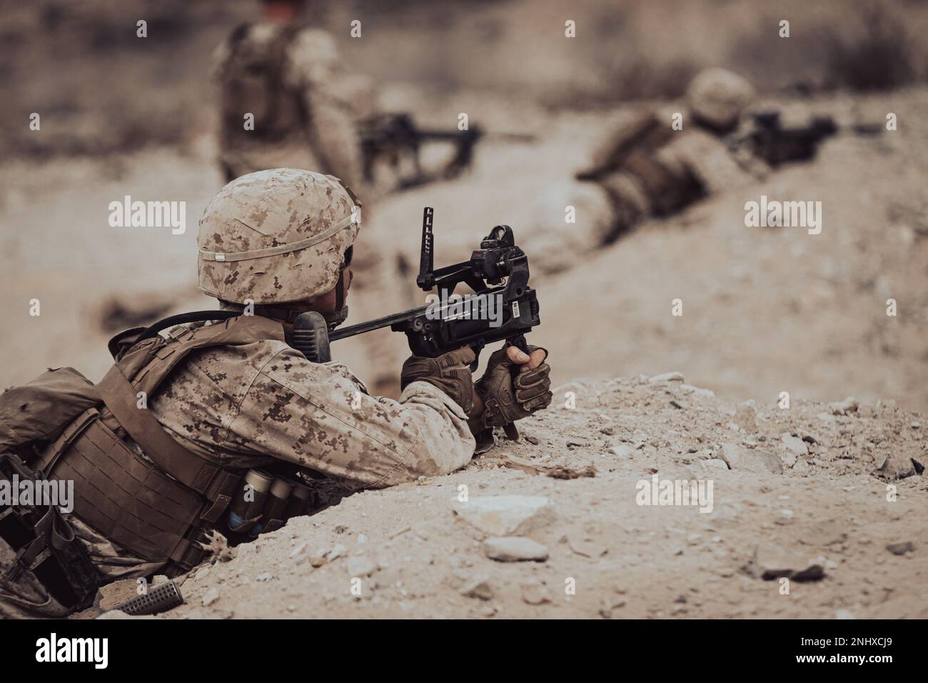 U.S. Marines with 2nd Battalion, 7th Marine Regiment, 1st Marine ...
